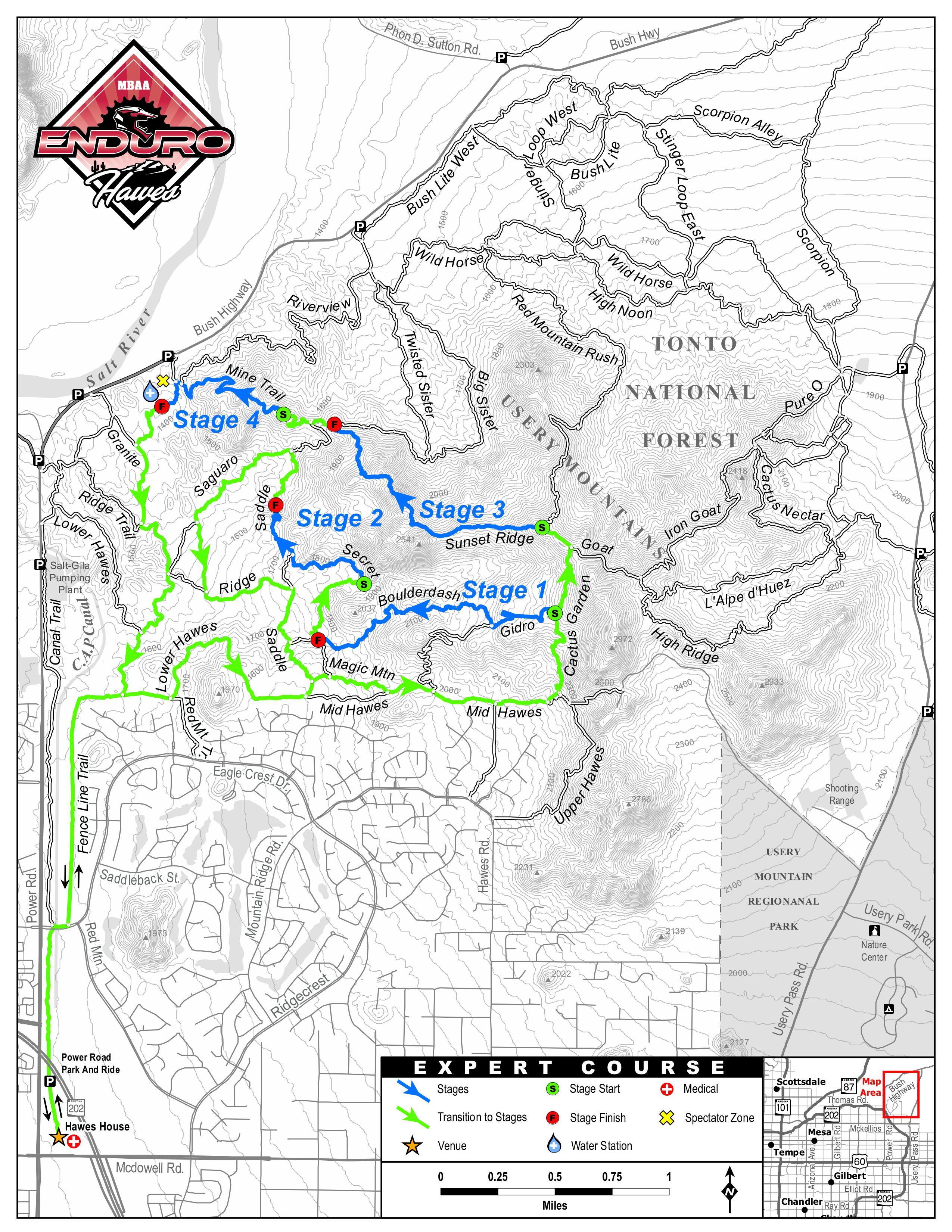 ENDURO #3 – HAWES | The Mountain Bike Association of Arizona